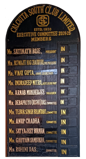 Calcutta South Club - Estd. 1920